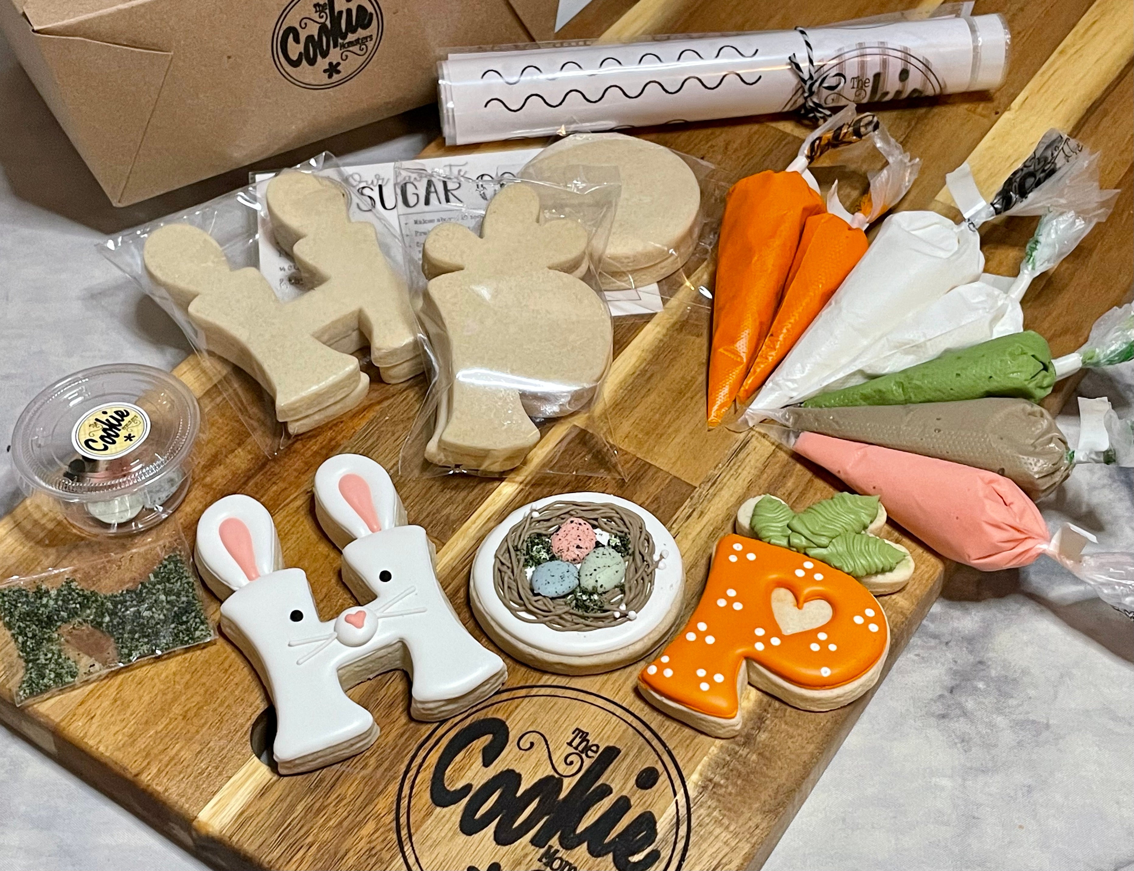 **SHIPPING ONLY** Hop into Spring - March 2024 Cookie Class -- Live ...