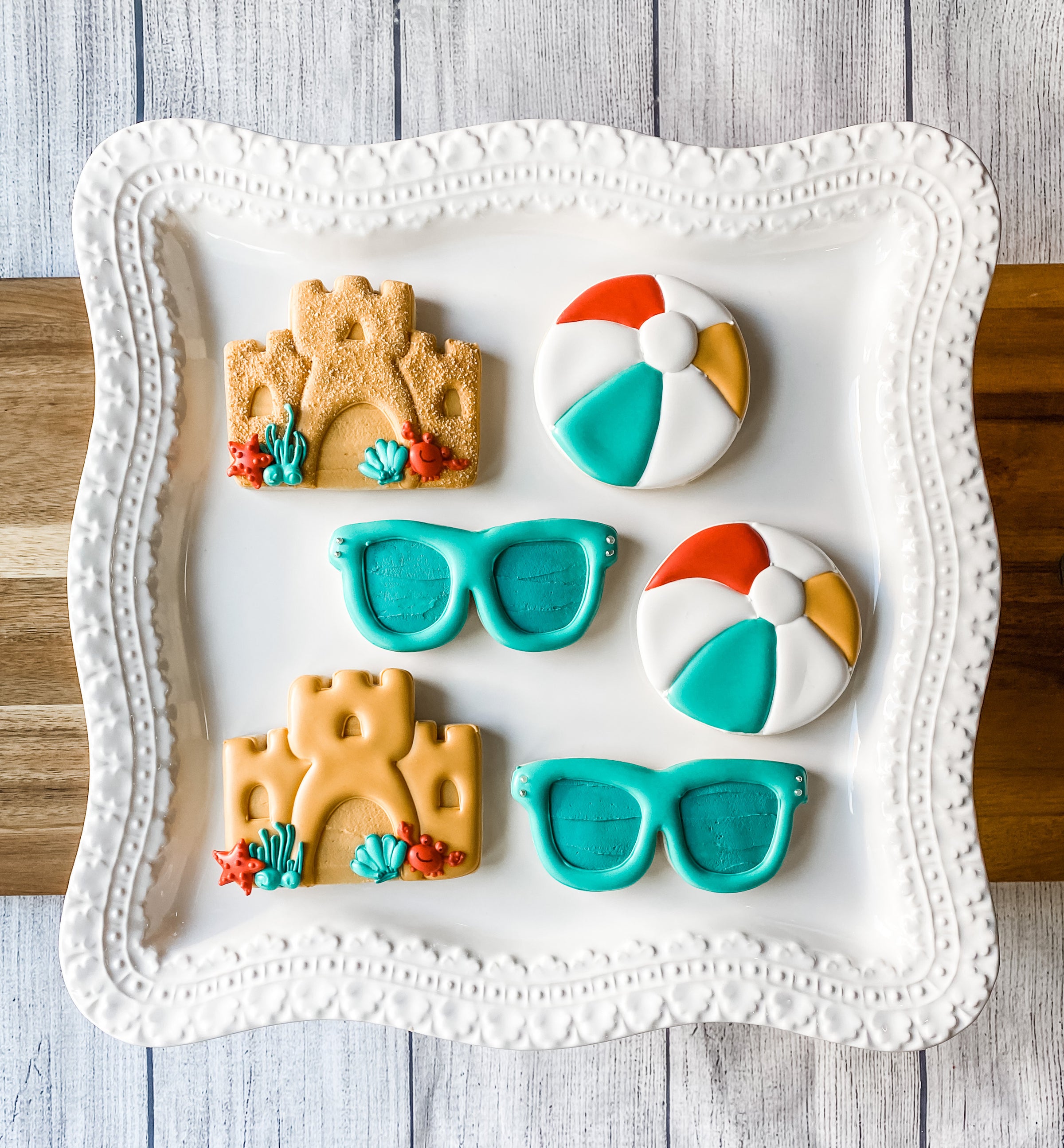 Summer Themed Sugar Cookies