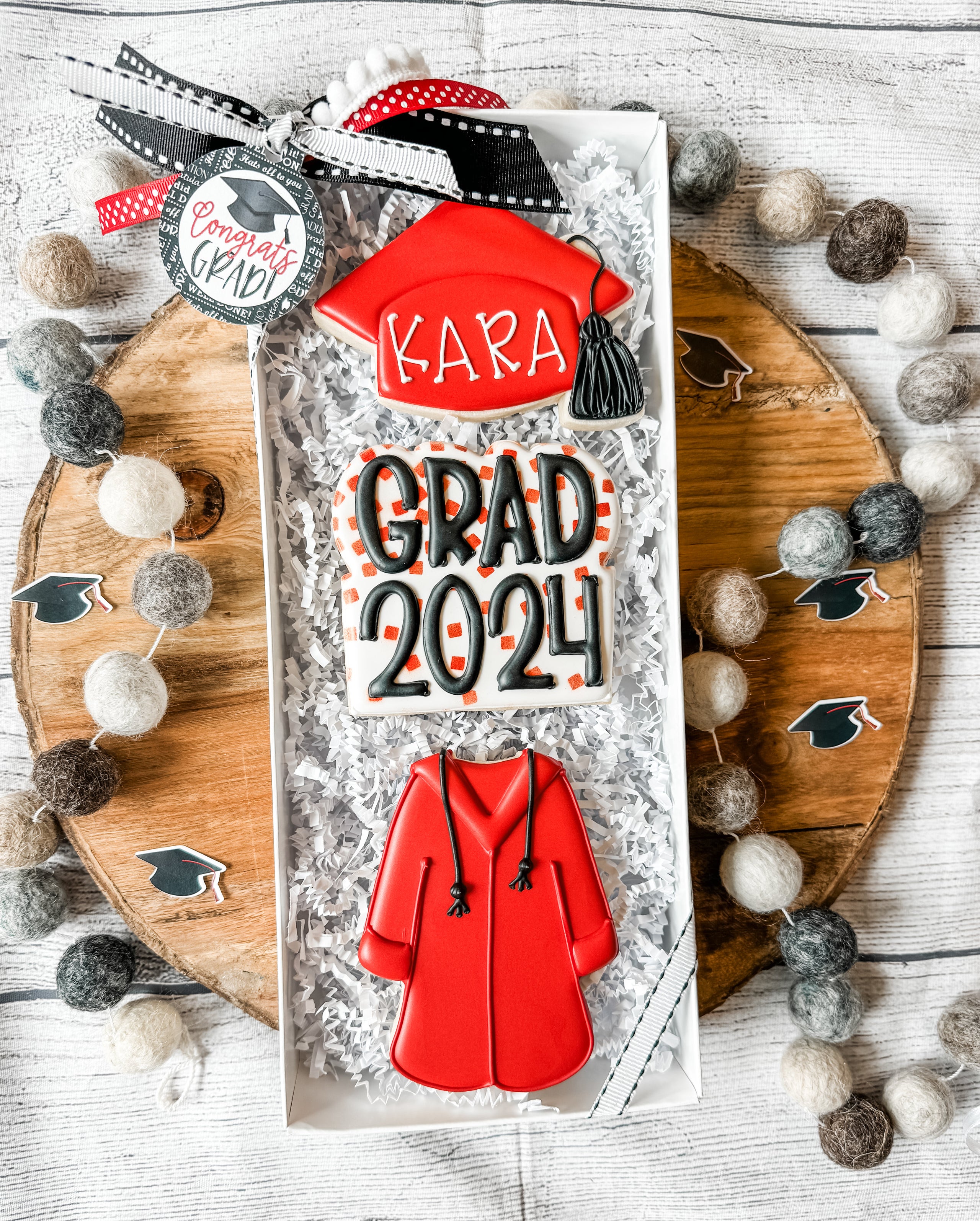 GRAD 2024 Cookie Box Set | The Cookie Momsters